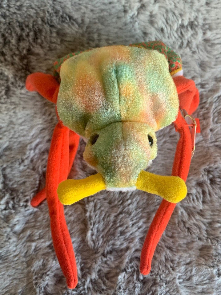 Ty Beanie Baby Beatle Scurry Plush Bug Collectable Kids Toy Creepy | eBay