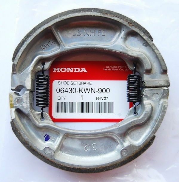 HONDA PCX PCX125 PCX150 OEM REAR BRAKE SHOE & FRONT BRAKE PADS SET 2010 ...