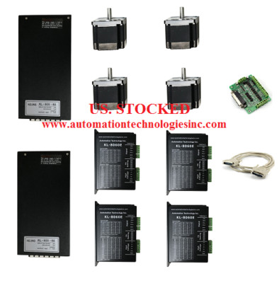 Stepper Controls & Drives - 4 Axis Stepper Motor Kit