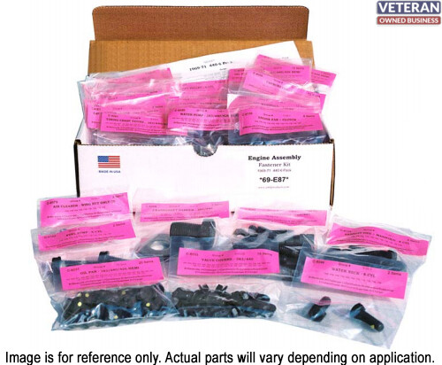 71-72 B/E Body HEMI with Drum Brakes Master Chassis Hardware Kit ...