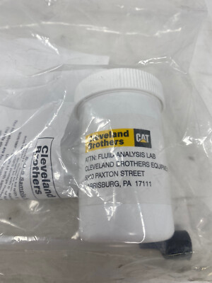Cleveland Brothers Caterpillar SOS1T Fluid Analysis Test Kit Oil Sample ...