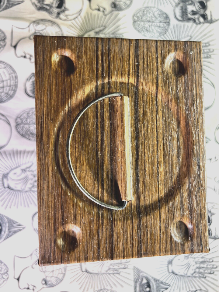 Six Vintage 5" 8mm Compco Metal CHICAGO Film Reels Metal Wood Grain ...