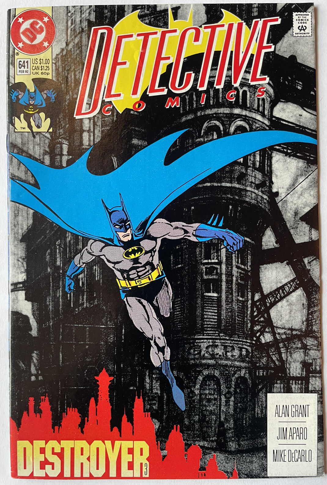 Detective Comics #641 • Batman The Destroyer! (DC Comics 1991) | eBay