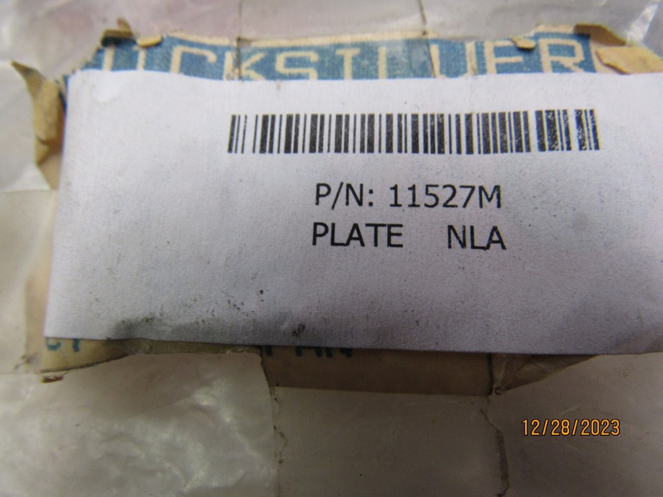 New OEM Quicksilver Mercury Plate 11527M | eBay