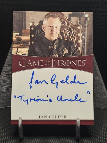 Game of Thrones Inscription Autograph - Ian Gelder - "Tyrion's Uncle ...