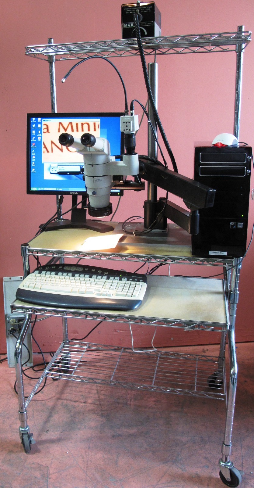 Nikon SMZ800 Stereo Microscope with Light source, PC & Software, Camera ...