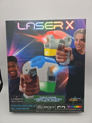 Laser X Micro Double Blasters. Toy Laser - Tag 200 Ft Range - Reg $25 ...