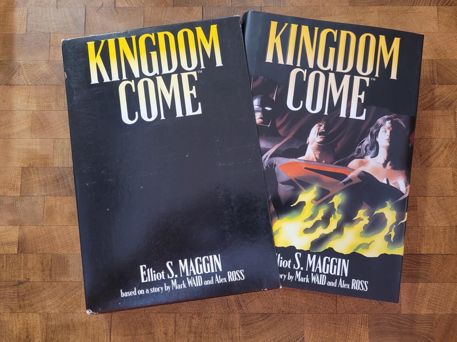 Kingdom Come Hardcover - Signed By Alex Ross, Mark Waid, And Elliot ...