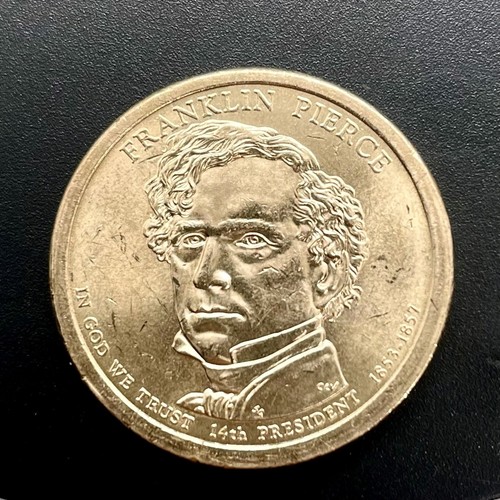 2010 P Presidential Dollar Franklin Pierce Dollar Coin See Pics | eBay