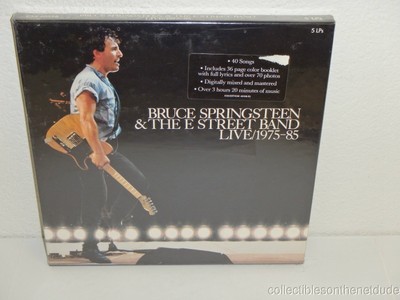 BRUCE SPRINGSTEEN & THE E STREET BAND Live 1975-1985 5-LP BOX SET ...