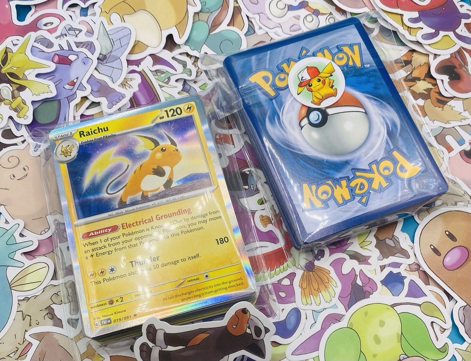 50x Pokemon Card Bundle TCG Rare Holo 100% Genuine Pokémon Cards ...
