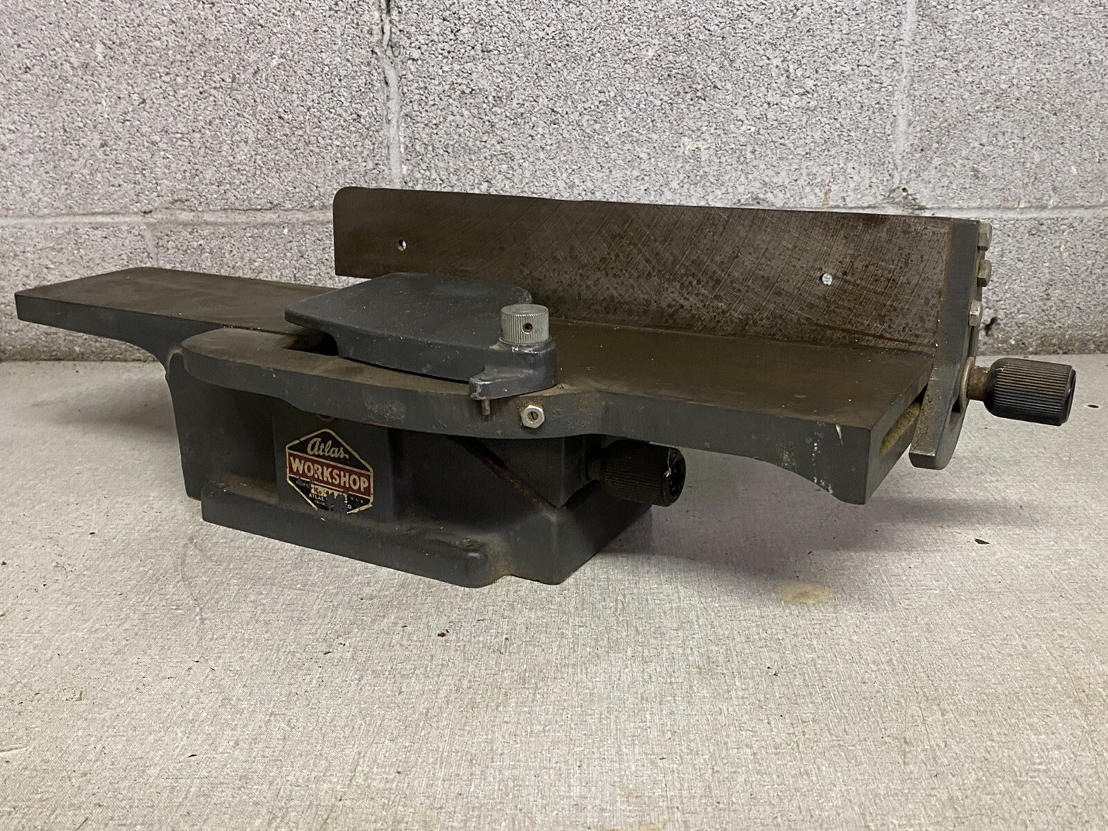 Vintage Atlas 4 inch Bench top Jointer, Atlas Press co. | eBay