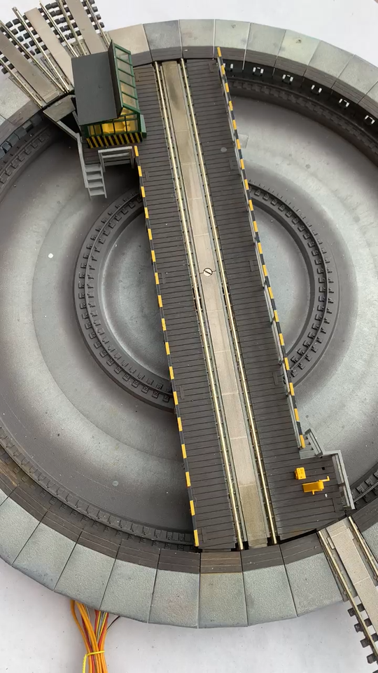 Fleischmann 6652 H0 Turntable for Märklin AC With Control Desk/Manual ...