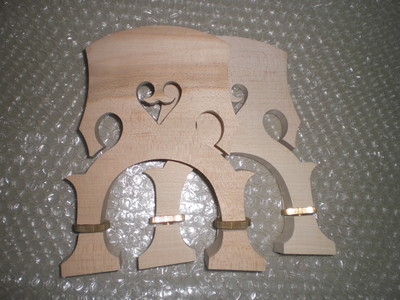 1 PC Double Bass Adjustable Bridge 3/4 Upright bass maple bridge | eBay