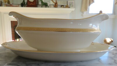 Syracuse Old Ivory OPCo Diane Pattern Gravy Boat | eBay