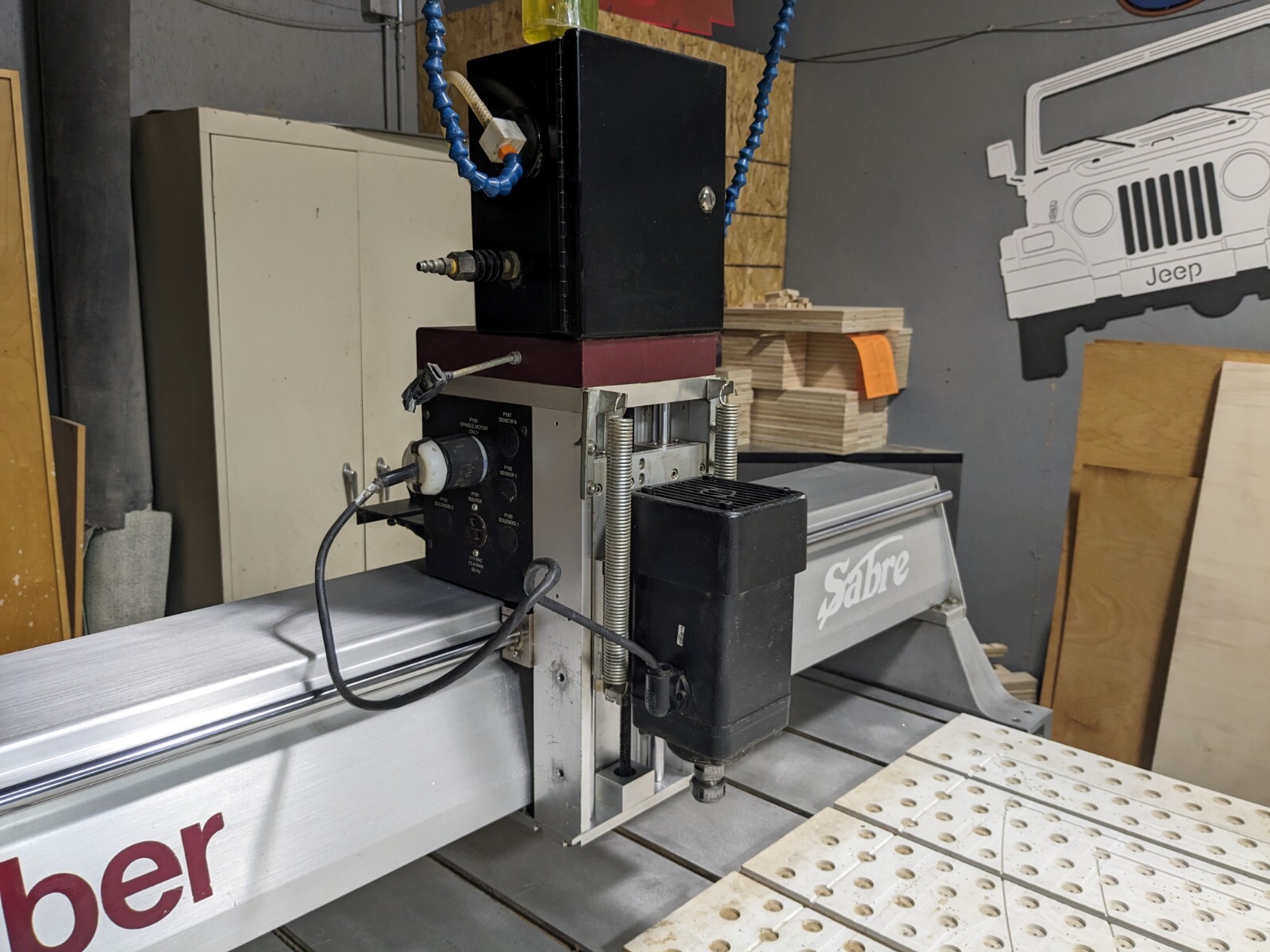 Gerber Sabre 408 CNC Flatbed Router (USED) | eBay