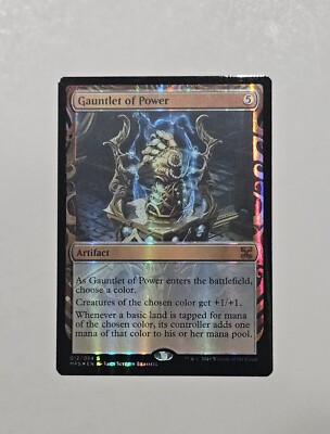 MTG Gauntlet of Power - Foil, English Kaladesh Inventions #D66 | eBay