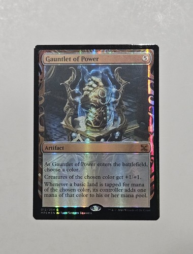 MTG Gauntlet of Power - Foil, English Kaladesh Inventions #D66 | eBay