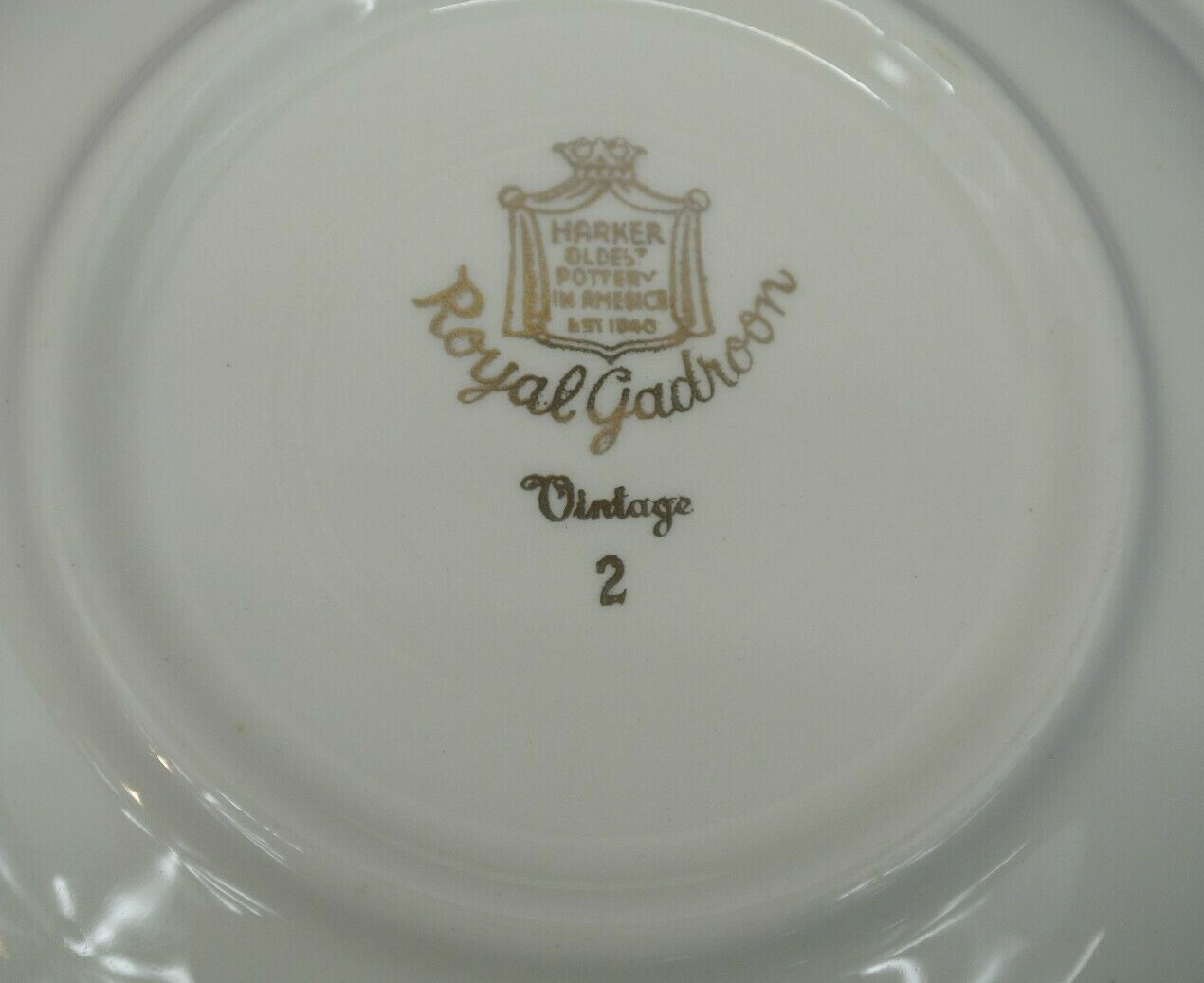 ROYAL GADROON HARKER FRUIT BOWLS * LOT OF 6 * 5.5 INCH GRAPES | eBay