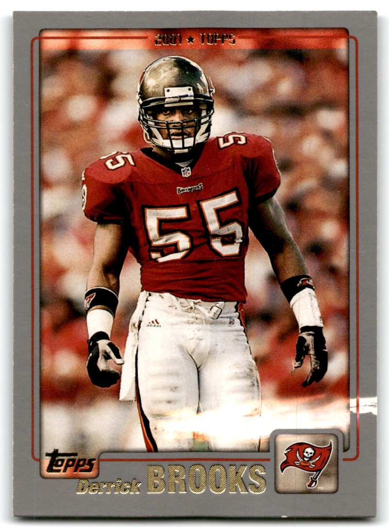 2001 TOPPS DERRICK BROOKS TAMPA BAY BUCCANEERS #20 | eBay