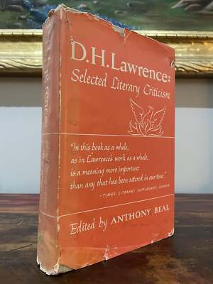 Anthony Beal / D.H Lawrence Selected Literary Criticism 1st Edition ...