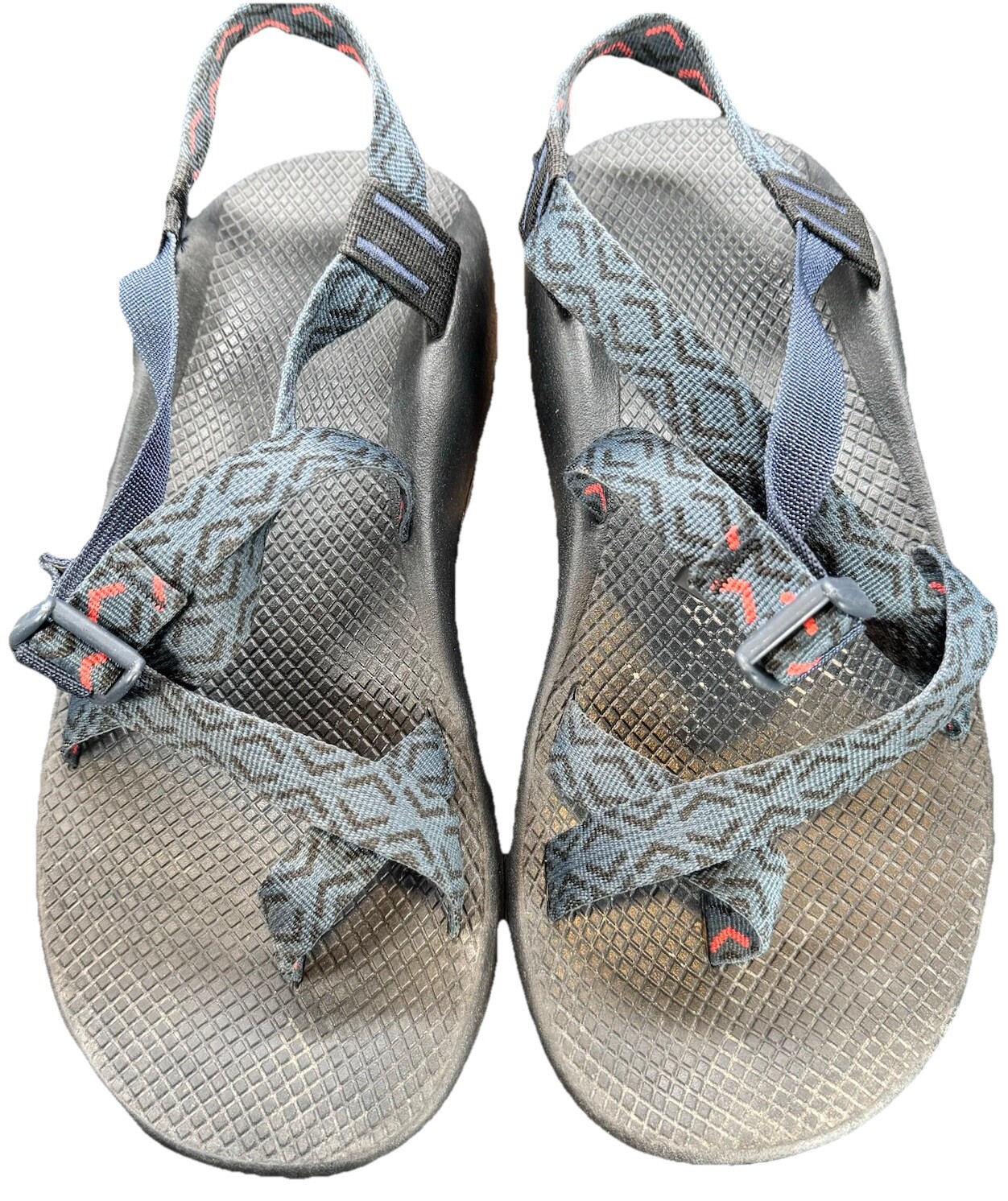 Chaco Men Z/2 Wide Classic Sandals With Toe Loop Size 11W Stepped Navy ...