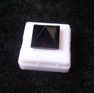 5 pieces 10mm Black Onyx Pyramid Cabochon Gemstone, Black Onyx Pyramid ...