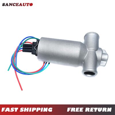 13411744713 Fuel Injection Idle Air Control Valve W/ Connector For BMW ...
