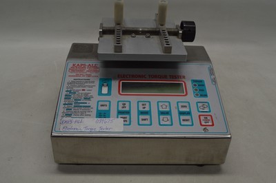Kaps-All Packaging Systems EB-650 Bench Torque Meter Electronic Torque ...