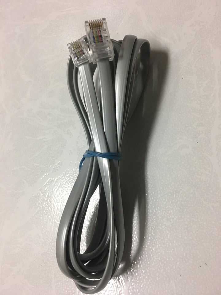 Micros POS IDN Printer Cable 6p/8p 8ft | eBay