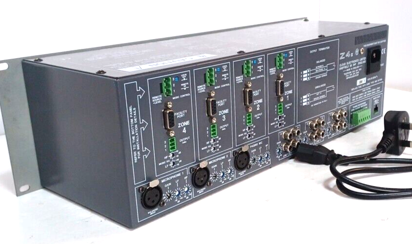 Cloud Z4 MK2 Four Zone Venue Mixer | eBay UK