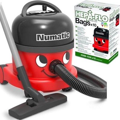 HENRY HOOVER NRV200 NUMATIC COMMERCIAL VACUUM CLEANER And 10 Free Bags ...