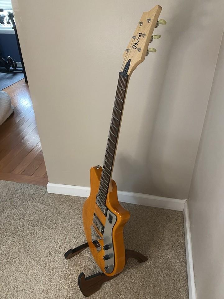 Ibanez Jet King JTK1 Butterscotch With T.V. Jones Classic “Filter-Tron ...