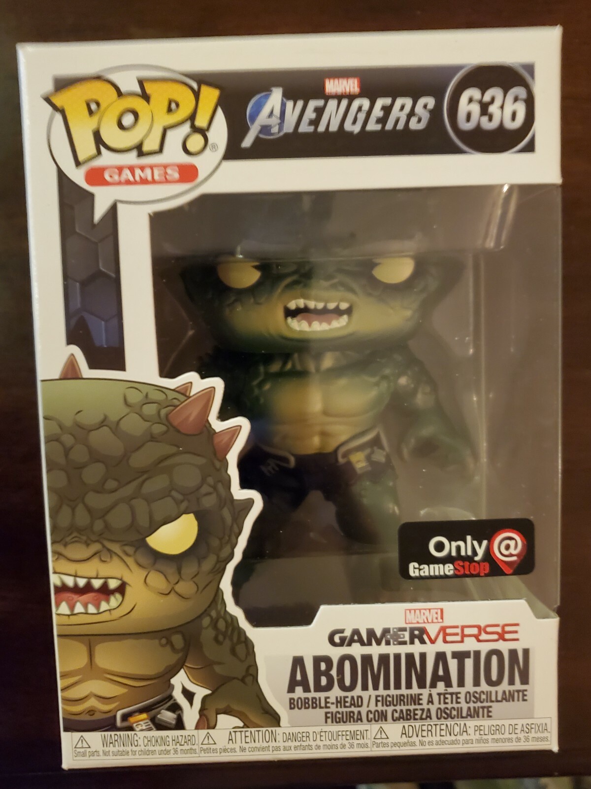 Funko POP! Marvel Avengers Gamerverse Abomination 636 Game Stop ...