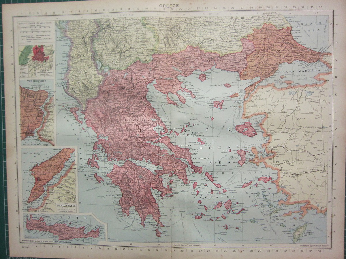Ancient Greece Dardanelles Map