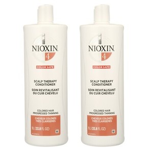 Nioxin System 4 Scalp Therapy Conditioner 33.8 oz (Pack of 2) | eBay