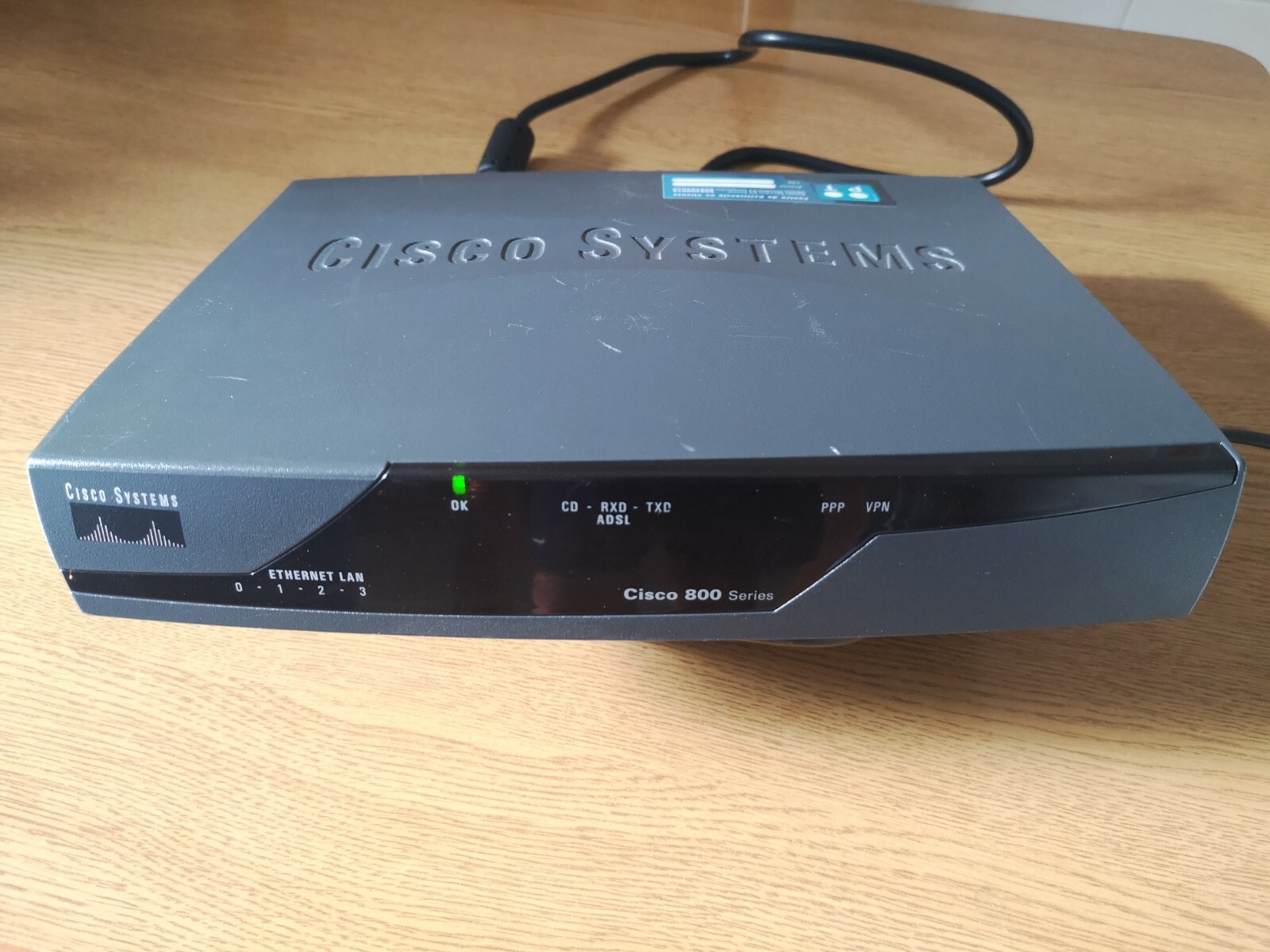 Cisco 870 Series Cisco 877-M Integrated Services ADSL Router | eBay