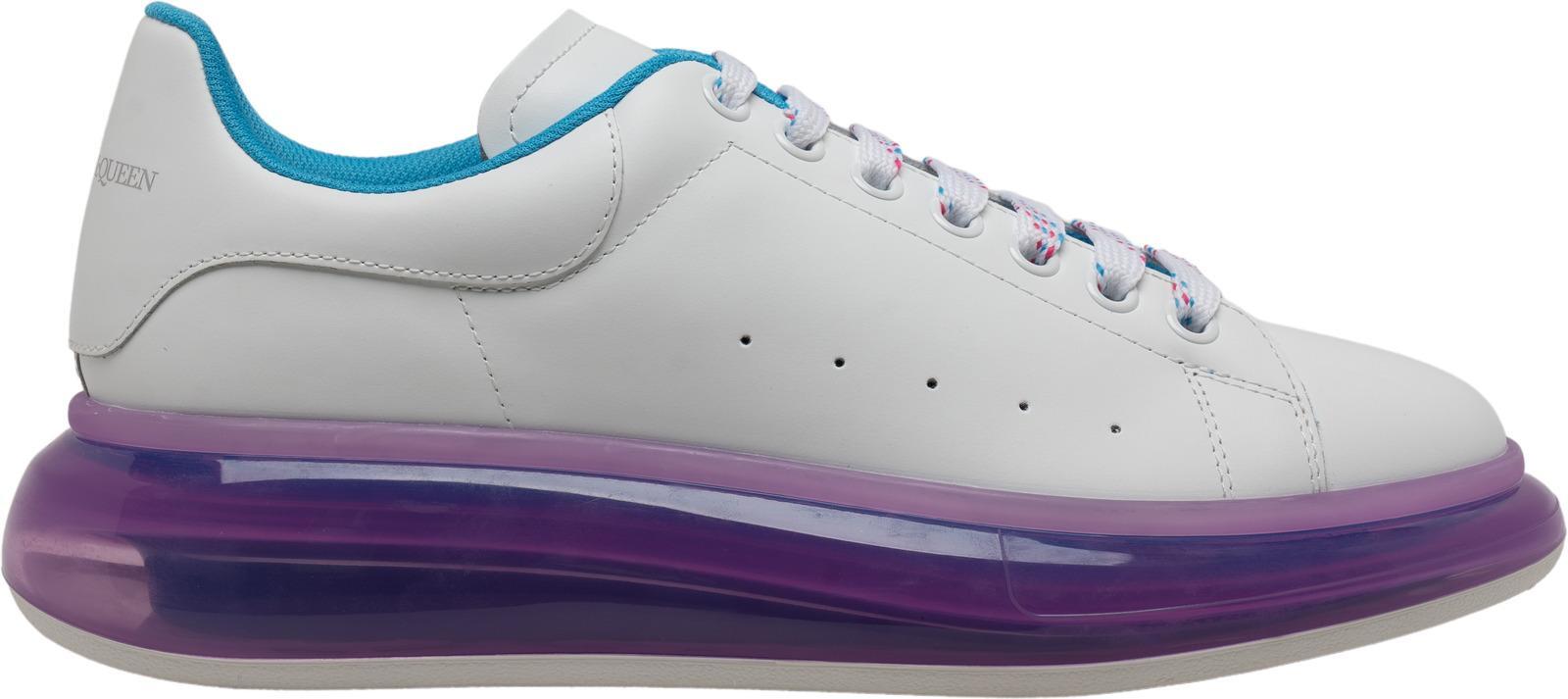 Size 11 - Alexander McQueen Oversized Sneaker Transparent Sole - White ...