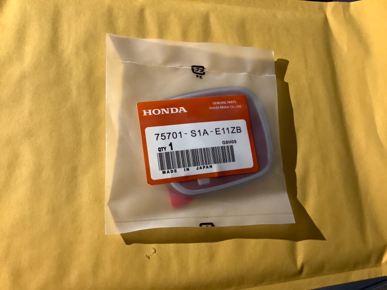 NSX S2000 Prelude RSX Front Rear Honda JDM Red H Emblem Badge Type R ...