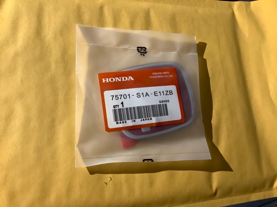 NSX S2000 Prelude RSX Front Rear Honda JDM Red H Emblem Badge Type R ...