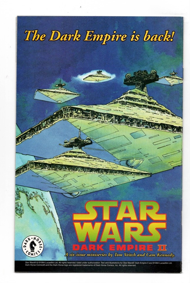 STAR WARS: TALES OF THE JEDI: DARK LORDS OF THE SITH #3 - DARK HORSE ...