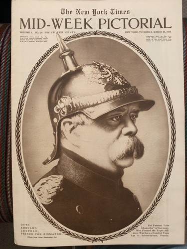 New York Times Mid-Week Pictorial March 2, 1915 (KL907) | eBay