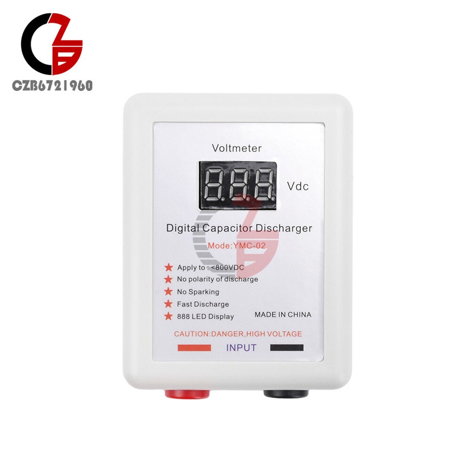 Digital Capacitor Discharging Pen Discharger Protection with Voltmeter ...