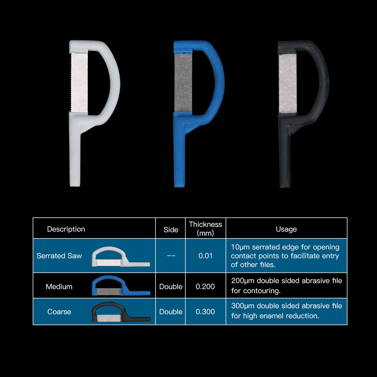 Dental Ortho Interproximal Enamel Reduction IPR Automatic Polishing ...