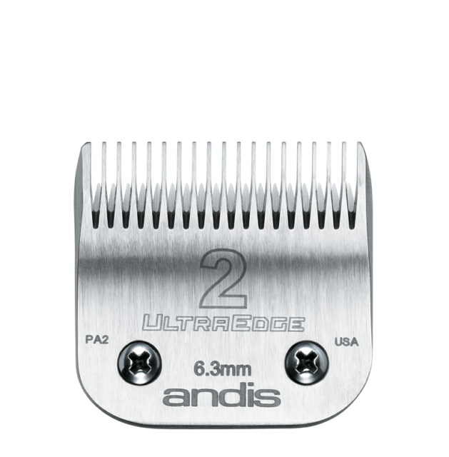 Andis Ultraedge Shaver Blade, Size 2 - Silver (64078) for sale online ...
