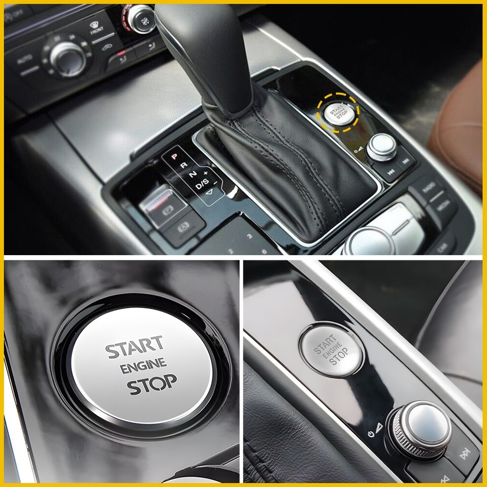 NEW Fit Audi 2012-18 A6 C7 S6 A7 Engine Start Stop Switch Button ...