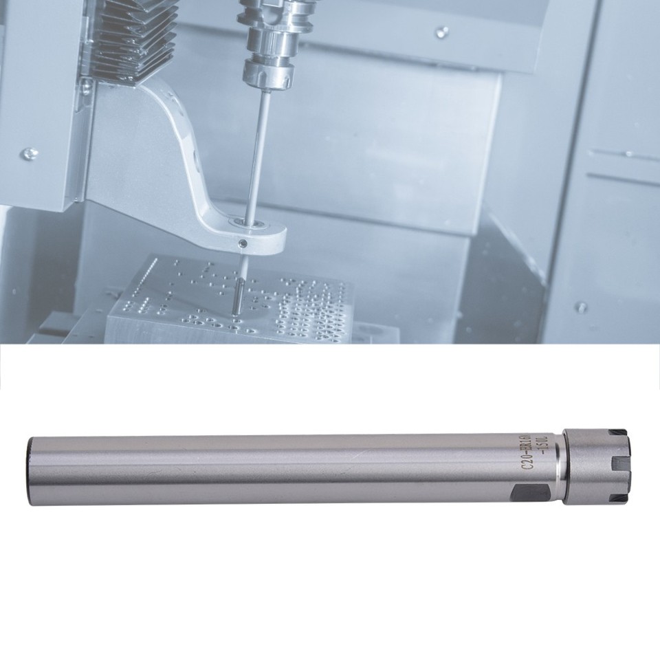 C20 ER16M-150L Collet Chuck Holder Straight Shank CNC Milling Holder ...