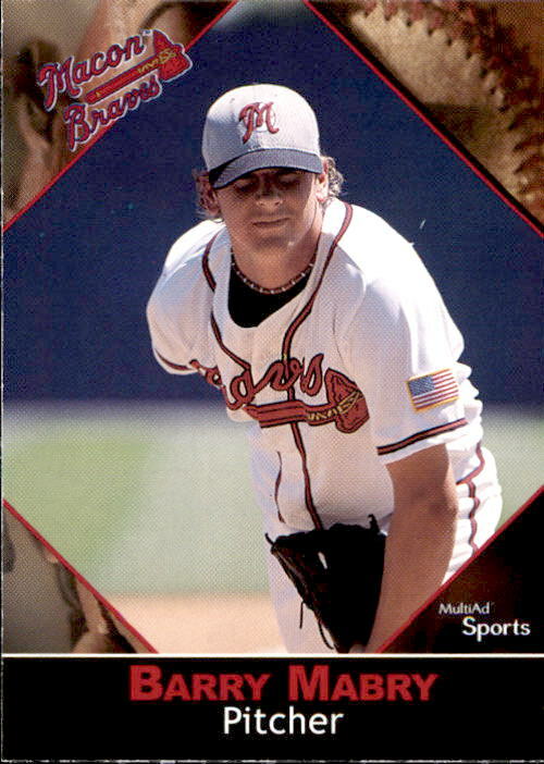2002 Macon Braves Multi-Ad #12 Barry Mabry Spartanburg South Carolina ...