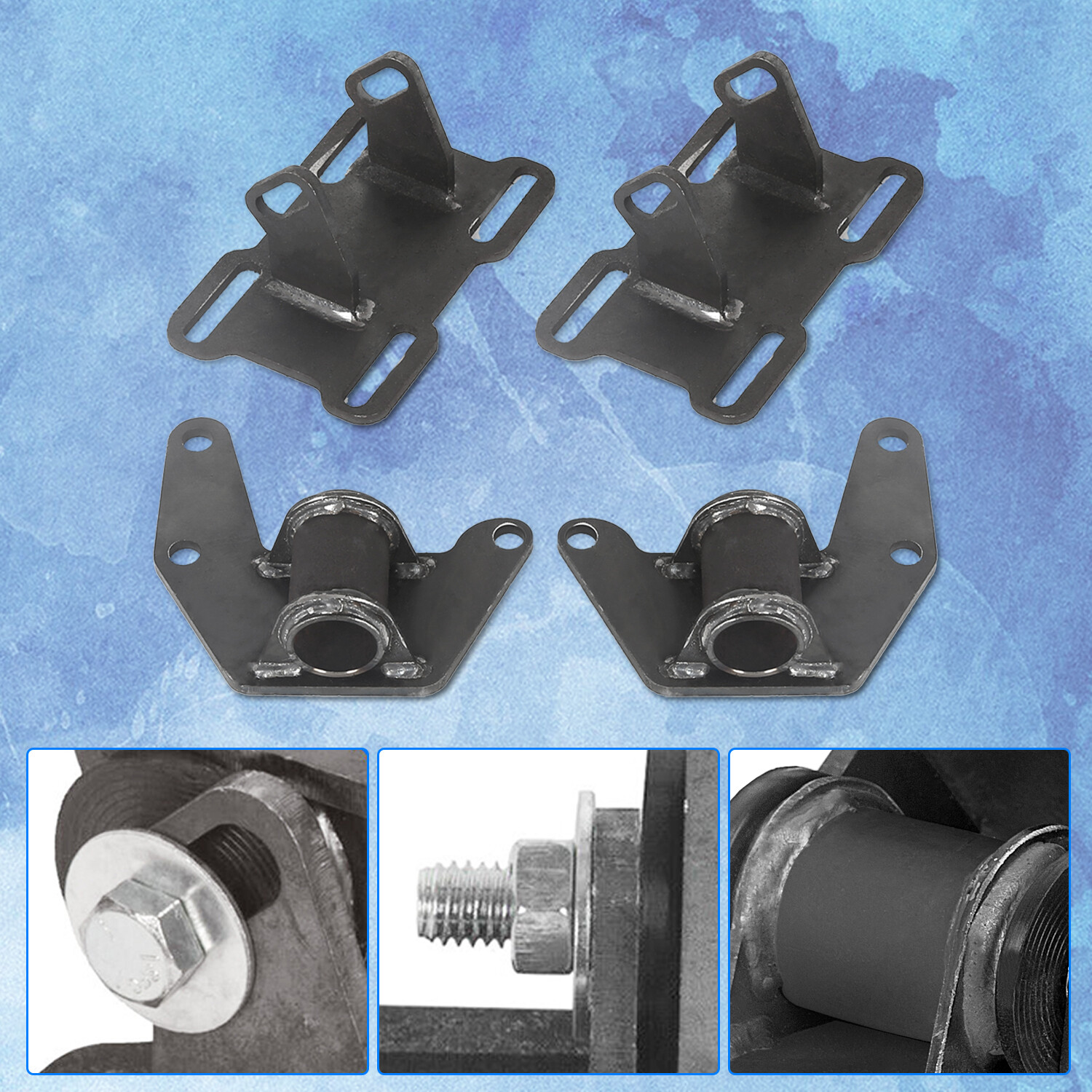 For 78-88 G-Body Engine Mount adapter Kit LS SWAP Monte Carlo Regal LSX ...