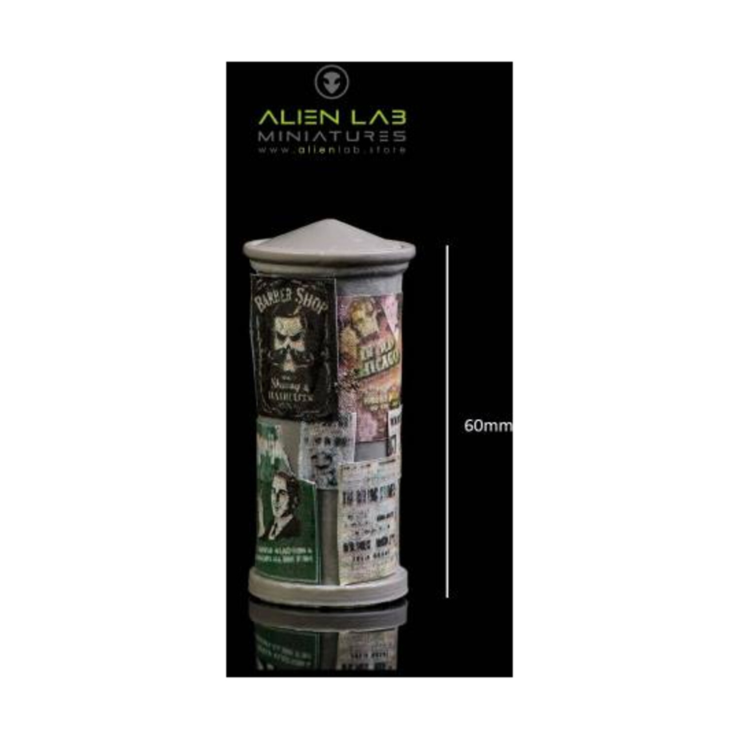 Alien Lab Terrain 28mm Advertising Column #1 Pack New | eBay